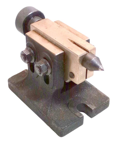 Vertex Adjustable Tailstock For 4" To 6" Rotary Tables