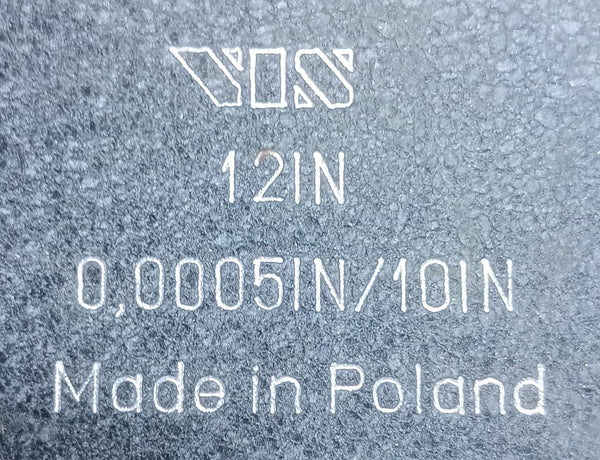 VIS Precision Machinist Level 12" 0.0005" / 10" Accuracy With Wooden C