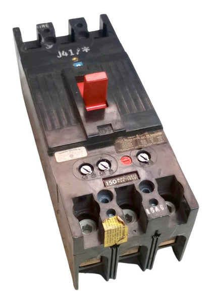 General Electric THFK236F000 3-Pole Circuit Breaker 150A 600VAC 3 Phas