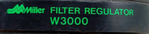 Miller W3000 Pneumatic Filter Regulator 3/8" NPT 140PSI Max 140°F Max ...