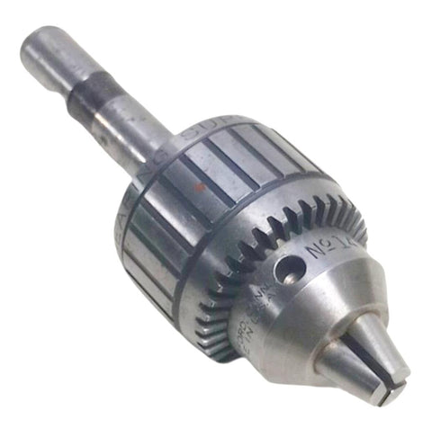 Jacobs No. 14N Ball Bearing Super Chuck 0-1/2" Capacity 3JT Taper