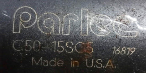 Parlec C50-15SC5 1-1/2" CAT50 Taper Single Angle Collet Chuck 5-1/2" P ...