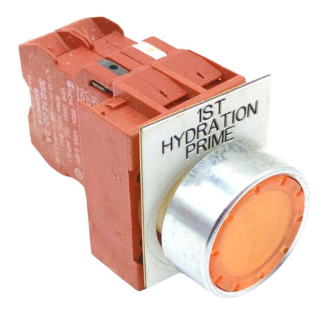 Siemens 3SB1400-2A Illuminated Amber Push Button Switch 2A 125/250V 2 ...