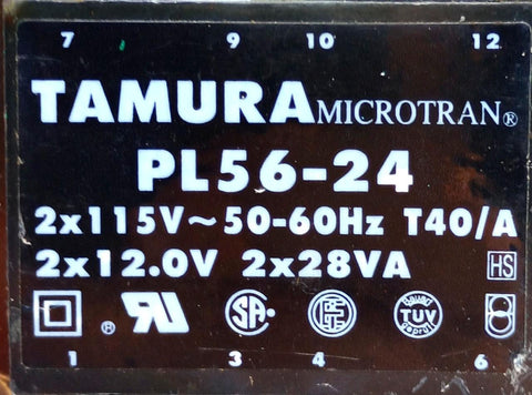 Tamura Microtran USCB15 Low Profile Power Transformer Circuit Board PL