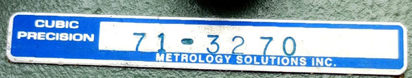 Metrology Solutions 71-3270 Cubic Precision Level Scale 3"-20" Range D