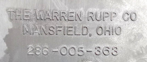 Warren Rupp 286-005-363 Viton Rubber Pump Diaphragm | Surplus Select