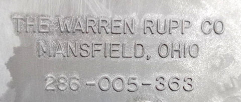 Warren Rupp 286-005-363 Viton Rubber Pump Diaphragm | Surplus Select