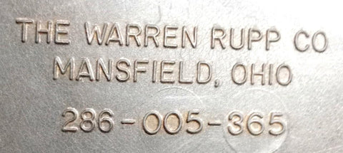 Warren Rupp 286-005-365 Viton Rubber Pump Diaphragm – Surplus Select