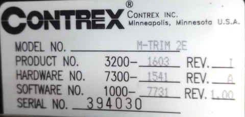 Fenner Contrex M-TRIM 2E Motor Speed Controller Dual Voltage 115/230VA