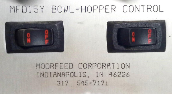 MFS Moorfeed MFD15Y In-Line Bowl Hopper Control