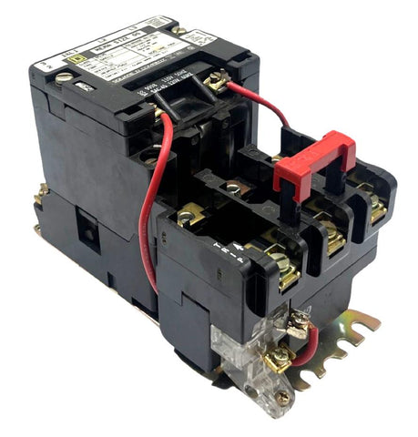 Square D SA012 Contactor Class 8536 Series B Form S 1-2HP 200-380VAC ...