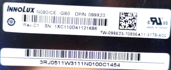 Innolux N080ICE-GB0 Rev. C1 8" TFT LCD Tablet Replacement Display