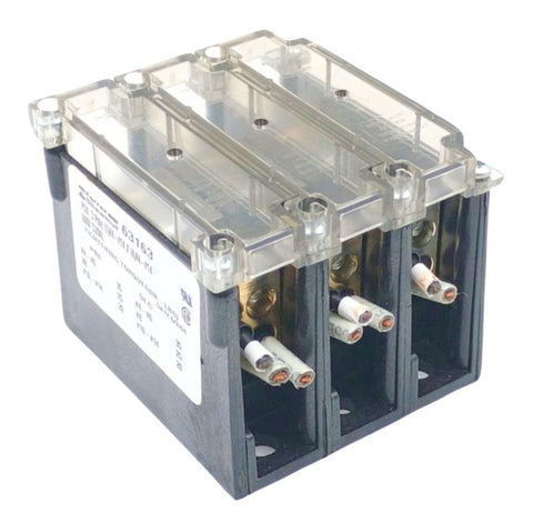 Ferraz Shawmut 63163 Power Distribution Terminal Block 3-Pole 600V