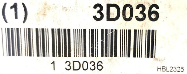 Hubbell HBL2325 Flanged Inlet 20A 250V 2-Pole 3-Wire Grounding Screw T