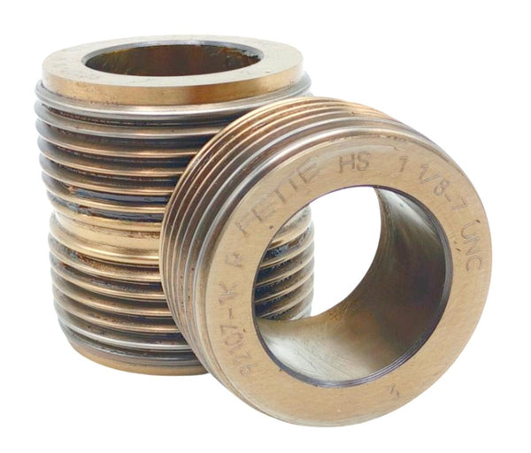 Fette 1-1/8-7 UNC 3-Piece High Speed Thread Rolling Die Set 1519308