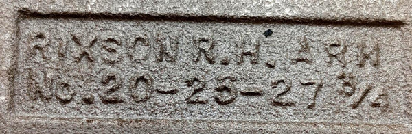 Rixson 252050RHPB Right Hand Door Bottom Closer Arm 3/4" 20 25 27