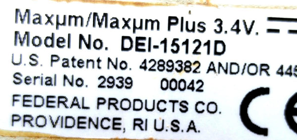 Federal Maxum DEI-15121D Digital Electronic Dial Indicator 0.01mm Grad