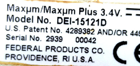 Federal Maxum DEI-15121D Digital Electronic Dial Indicator 0.01mm Grad