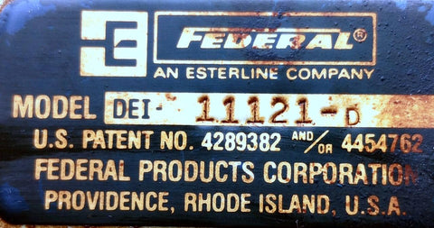 Federal Maxum DEI-11121-D Digital Electronic Dial Indicator 0.0001" Gr