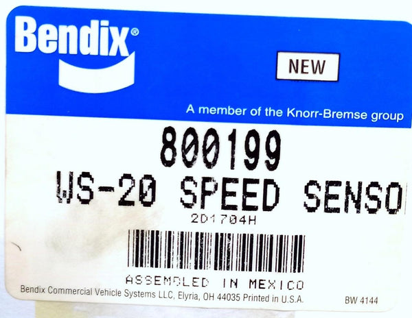 Bendix 800199 Wheel Speed Sensor WS-20