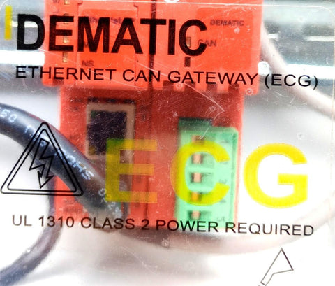 Dematic ECG Ethernet Can Gateway Hilscher NT 100-RE-DN/DEMA W/ Hoffman