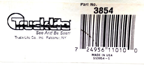 Truck-Lite 3854 Signal-Stat 4" Double Face Red/Amber Pedestal Light ...