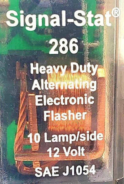 Signal-Stat 286 Alternating Electronic Flasher 12V 25A 10 Lamp HD