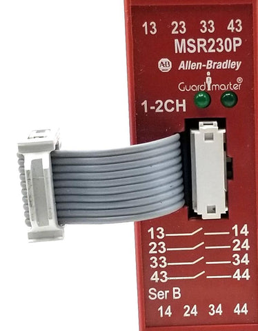 Allen-Bradley MSR230P Safety Relay 440R-H23180 Ser B 2W 24VDC | Surplus ...