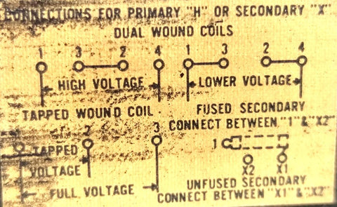 Allen-Bradley X-343858 Circuit Transformer Type M KVA 0.075 50-60Hz