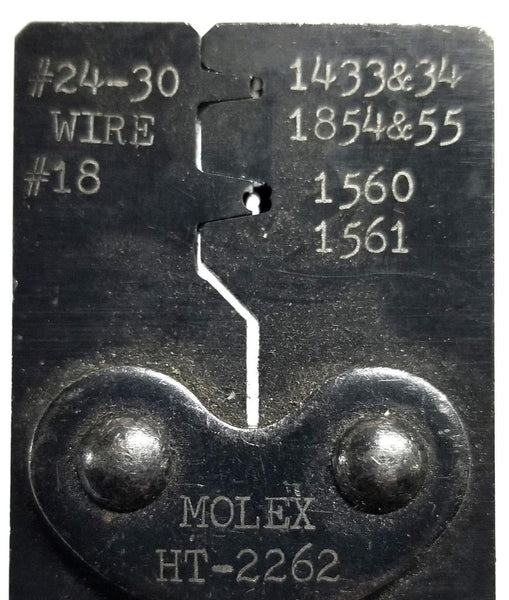 Molex HT-2262 Hand Crimping Tool 24-30 18
