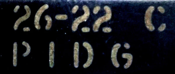 AMP 48518 Hand Crimping Tool Mod V 26-22 Type C PIDG