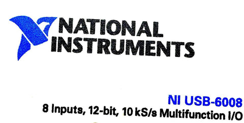 National Instruments NI USB-6008 Data Acquisition Card