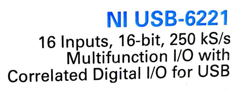 National Instruments NI USB-6225 Data Acquisition Device