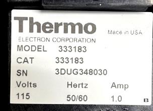 Thermo 333183 Digital Spectrophotometer Spectronic 20D+ Series 115V 50
