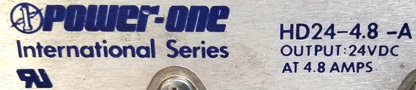 Power-One HD24-4.8-A Power Supply Output 24VDC 4.8A International Ser ...
