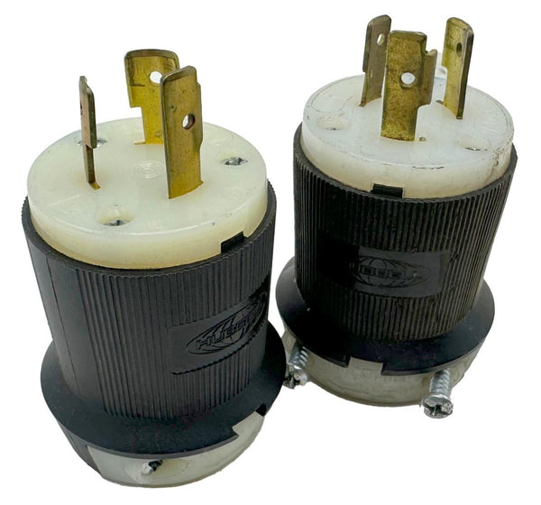 (Lot Of 2) Hubbell HBL2321 Male Twist lock Plug 20A 250V – Surplus Select