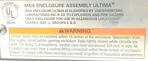 Ultima MSA 815406 Sampling Module Assembly DC Pumped Version Explosion