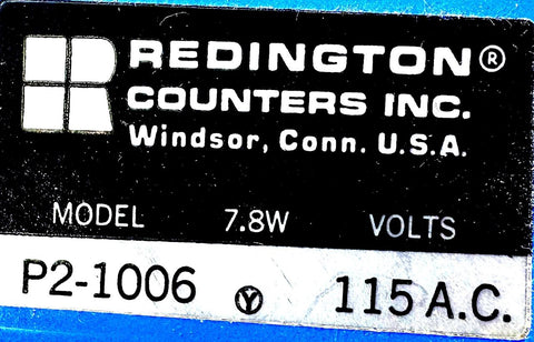 Redington Counters P2-1006 Electro Mechanical Counter