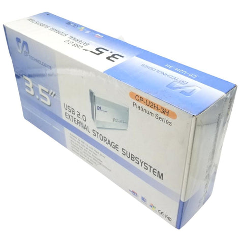 CP Technologies CP-U2H-3H External Storage Subsystem USB 2.0 3.5" Plat
