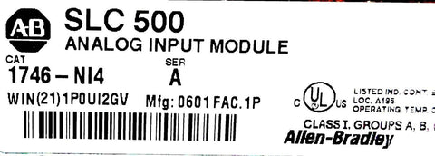 Allen-Bradley 1746-NI4 Analog Input Module