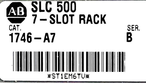 Allen-Bradley 1746-A7 7 Slot Rack SLC 500 Series B | Surplus Select
