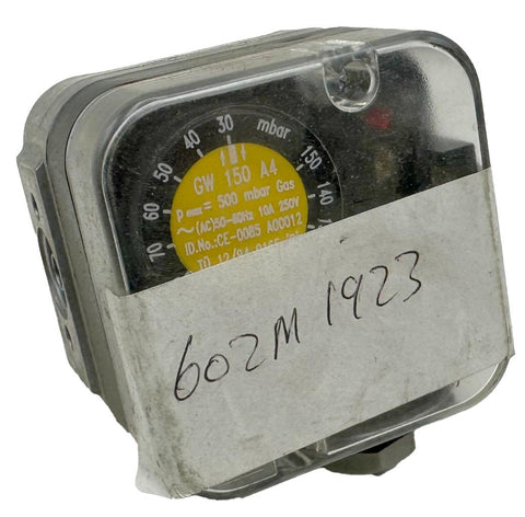 Dungs Technic IP54 Differential Pressure Switch 500mbr 10A 250VAC ...