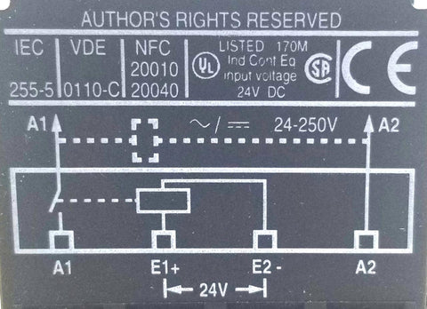 Telemecanique LA4-DFB Interface Module 24-250VDC