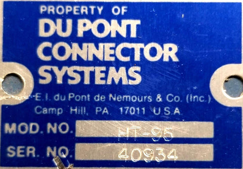 DuPont Connector Systems HT-95 Hand Crimp Tool A -1 28-32 B -2 22-26