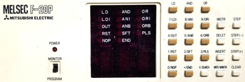 Melsec Mitsubishi F-20P-E Programmable Controller F-20P W/ Box W/ Manu