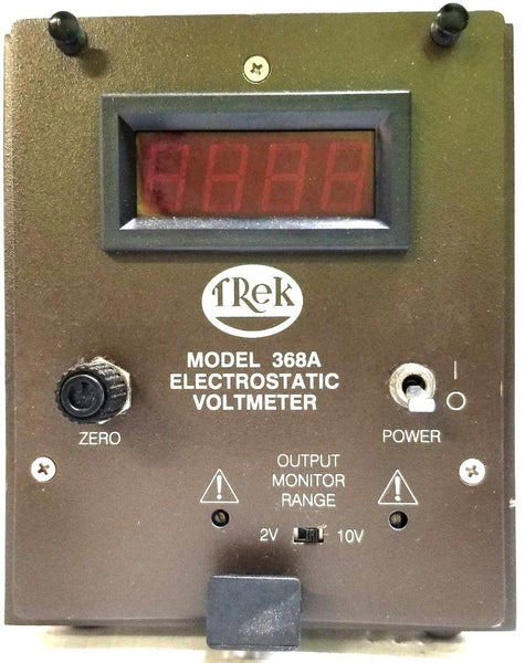 Trek 368A-L-CE Electrostatic Voltmeter 11362L Rev B2 90-127VAC 48-63Hz