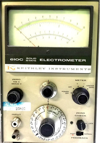 Keithley 610C Solid State Electrometer 85043 1 MA Cal 117-234V 50-1000