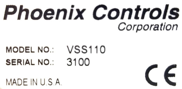 Phoenix Controls VSS110 Sash Sensor Gray