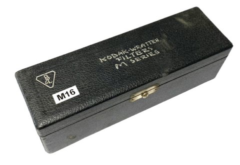 B&L Kodak Wratten Photometric Filters With Case 11 Square M Series Fil