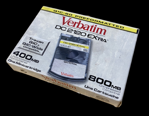 Verbatim DC2120 Extra 400 MB / 800 MB Data Mini Cartridge